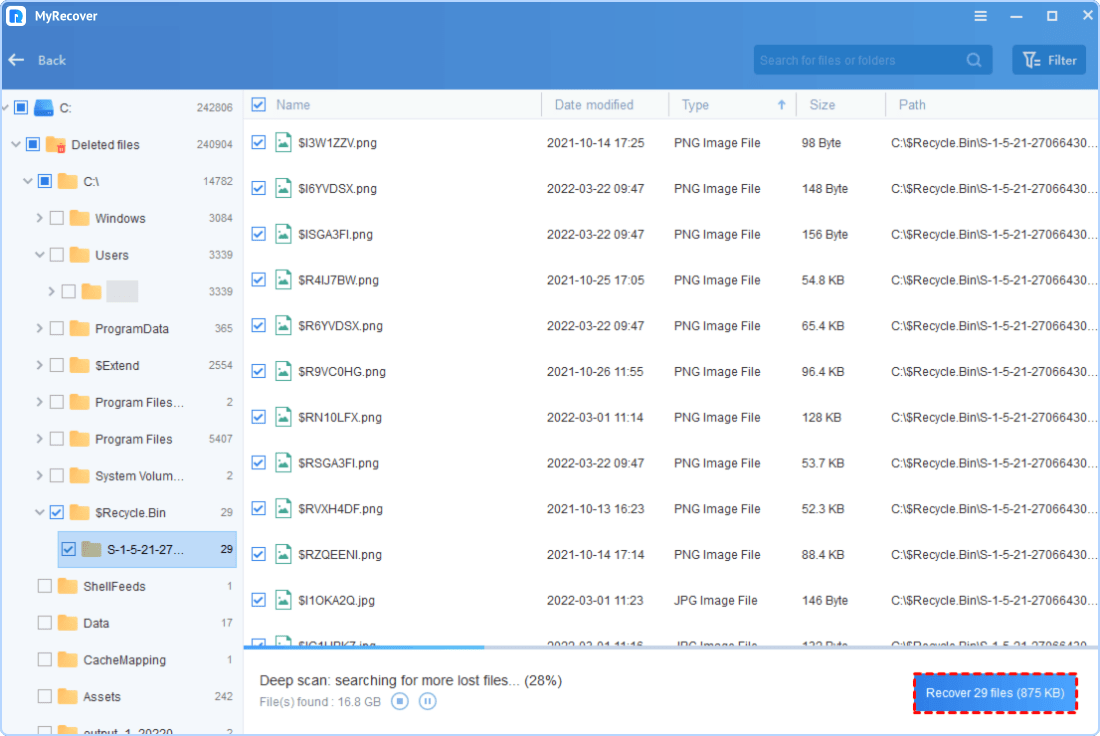 MyRecover – The Best Windows Recovery Tool