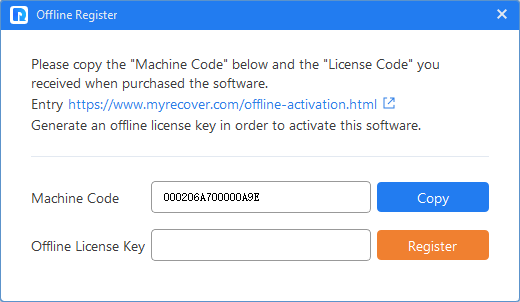 How to Register MyRecover.