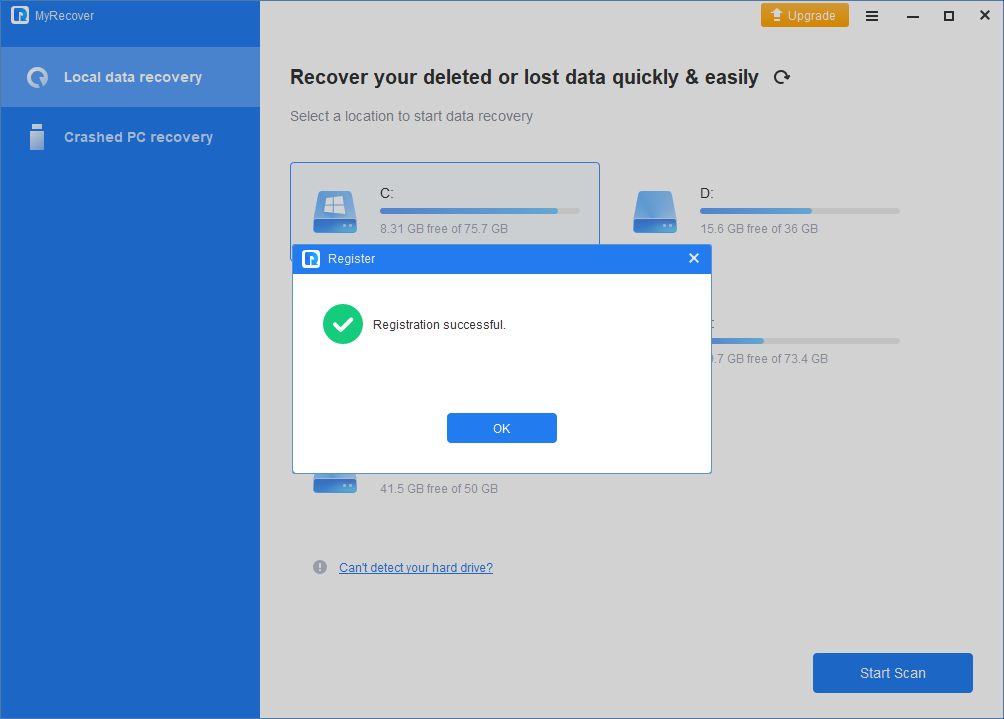 How to Register MyRecover.