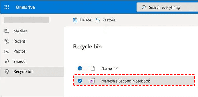 How to Recover Unsaved or Deleted OneNote Files (6 Ways)