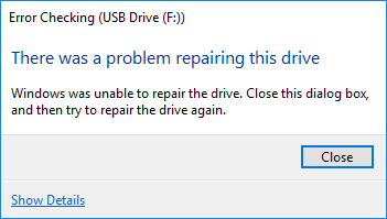 Windows Was Unable to Repair the Drive? How to Resolve